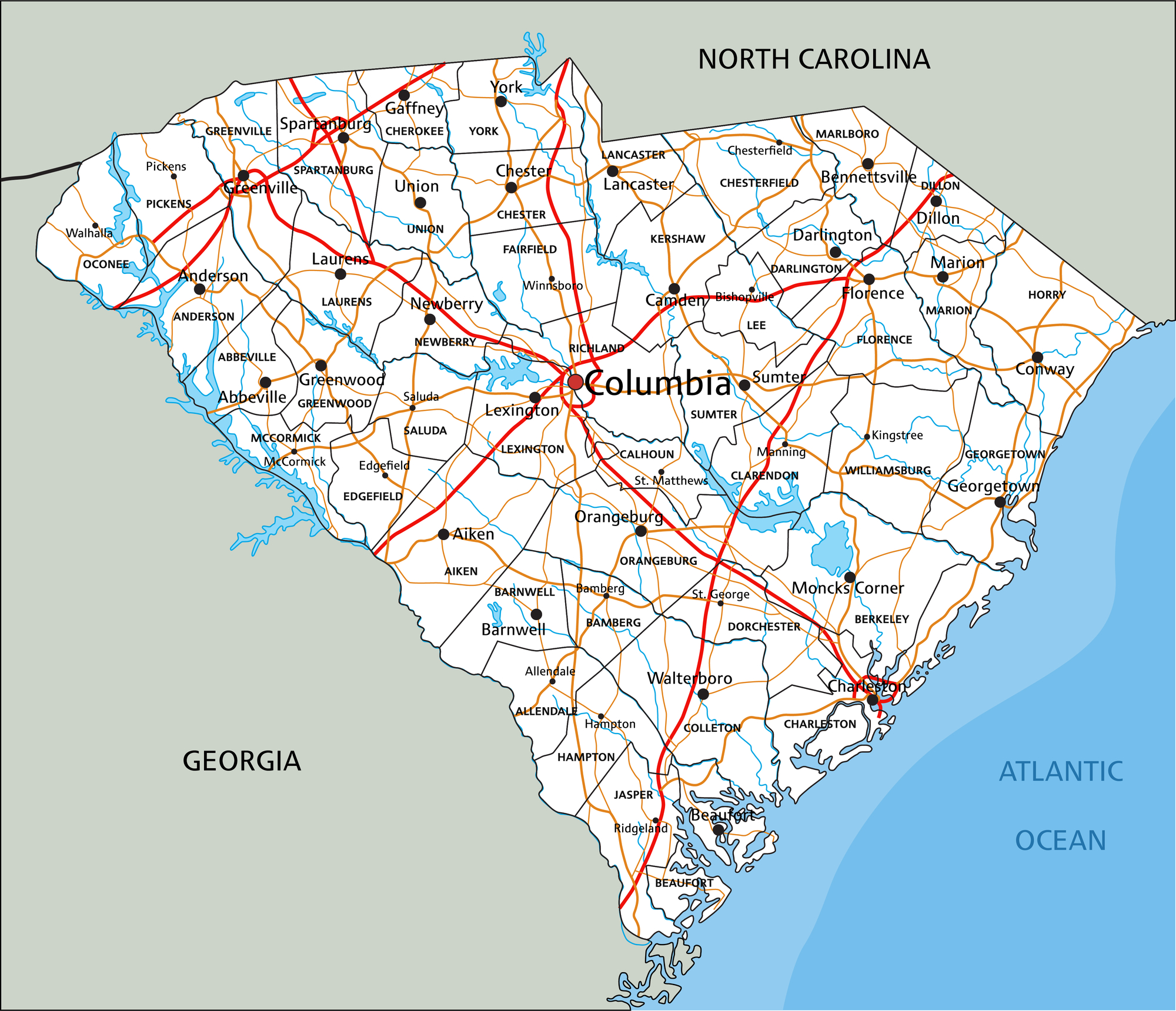 Radon Map Of North Carolina
